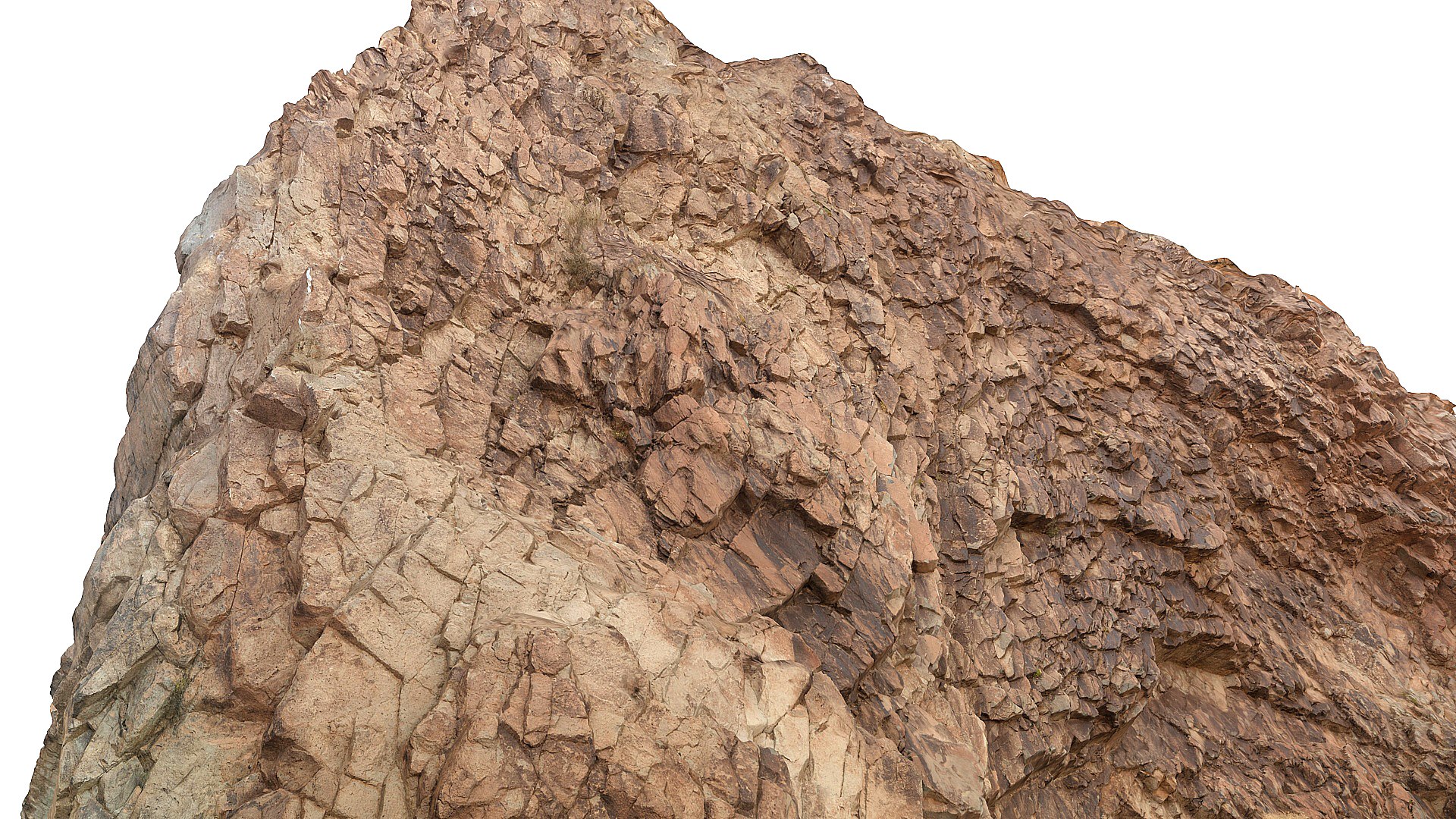 3d Model Of Rock Monument Scan