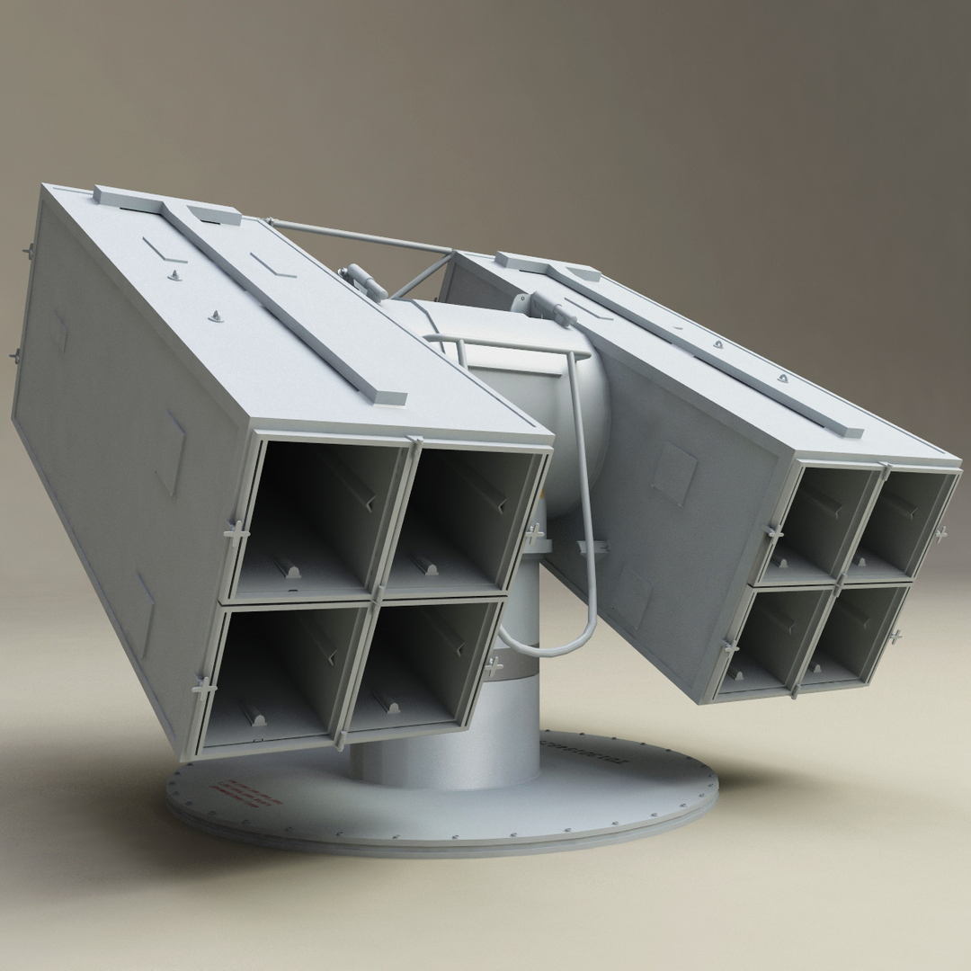 raytheon gmls mk29 3d model