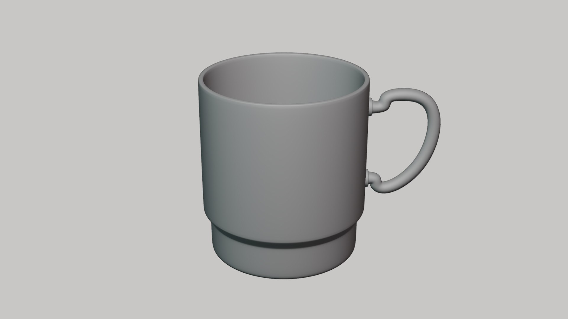 3D Basic Cup - Geometry Only No Textures No Materials - TurboSquid 2383627