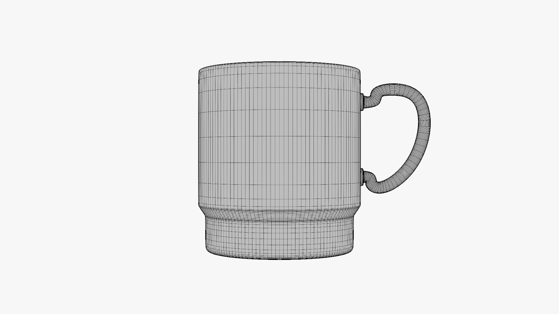 3D Basic Cup - Geometry Only No Textures No Materials - TurboSquid 2383627
