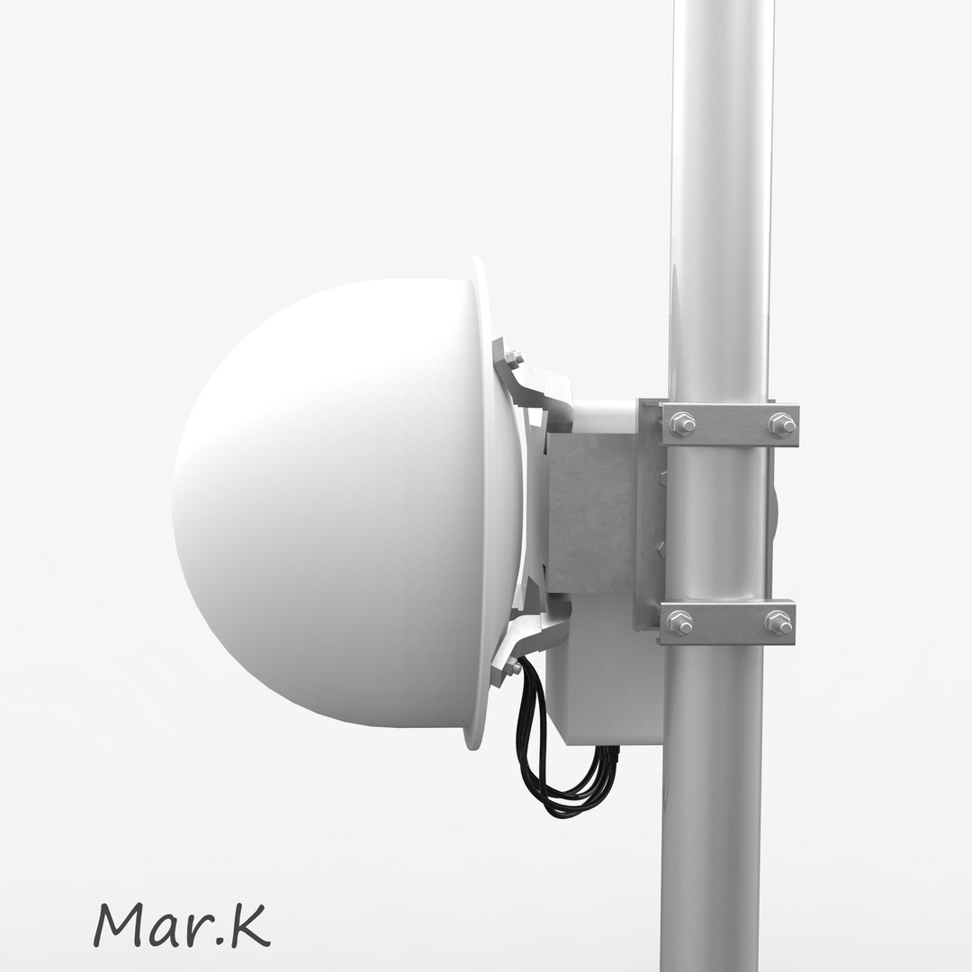 3d Wireless Antenna Model