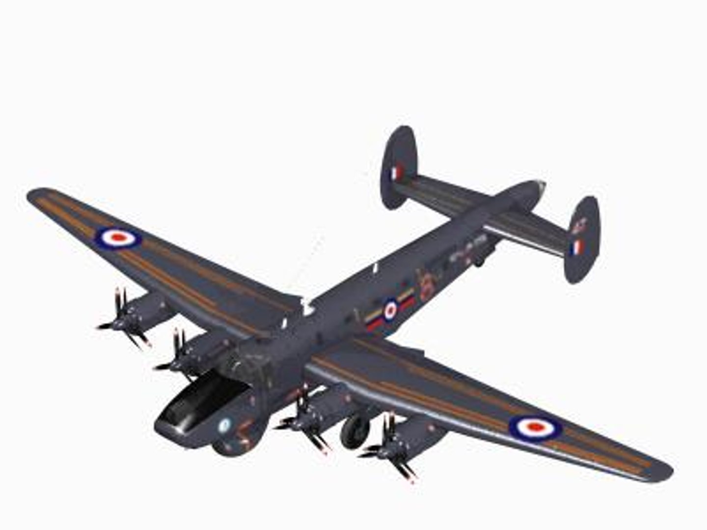 Avro Shackleton Aew2 3d Model