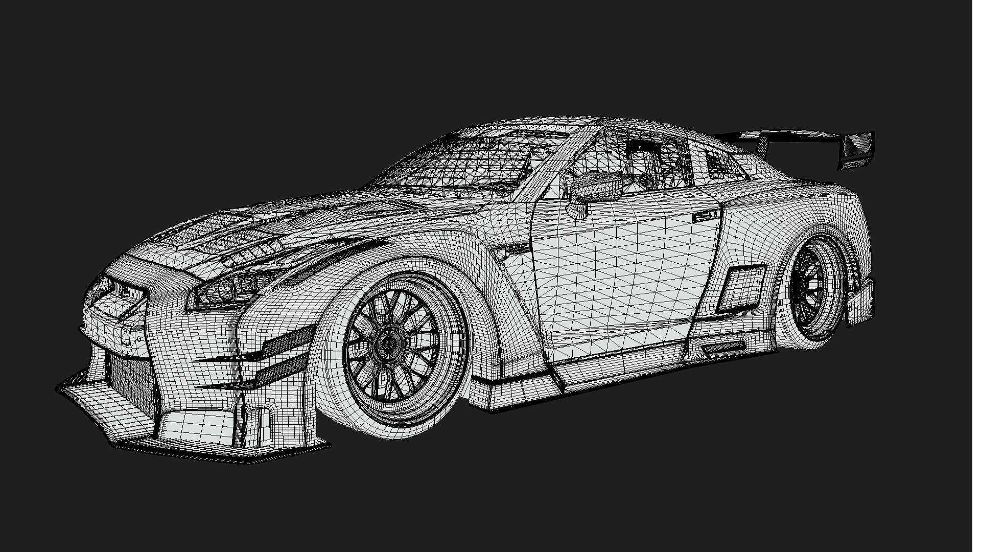 3D Nissan GT-R R35 GT V2 Model - TurboSquid 2254345