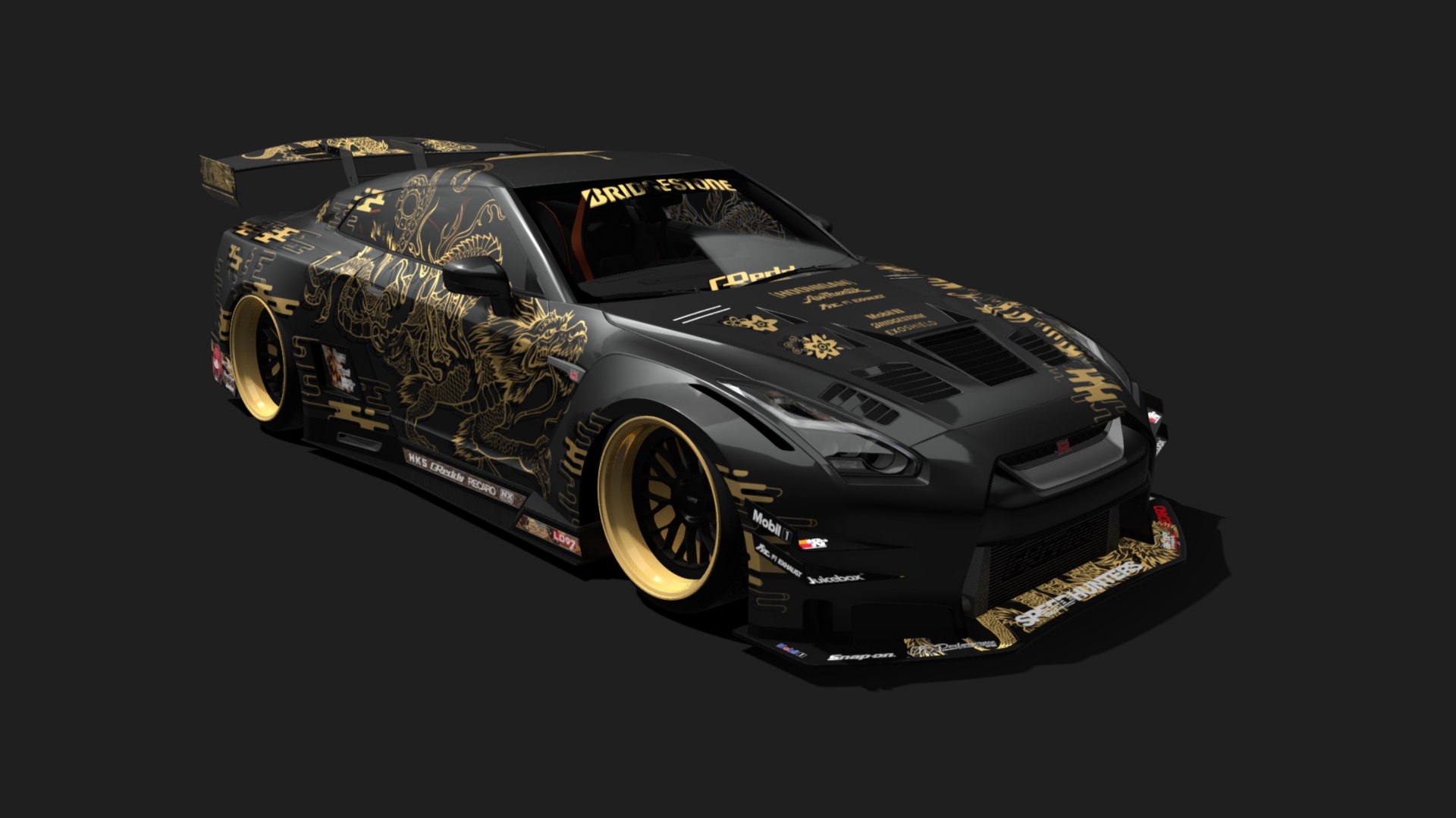 3D Nissan GT-R R35 GT V2 Model - TurboSquid 2254345
