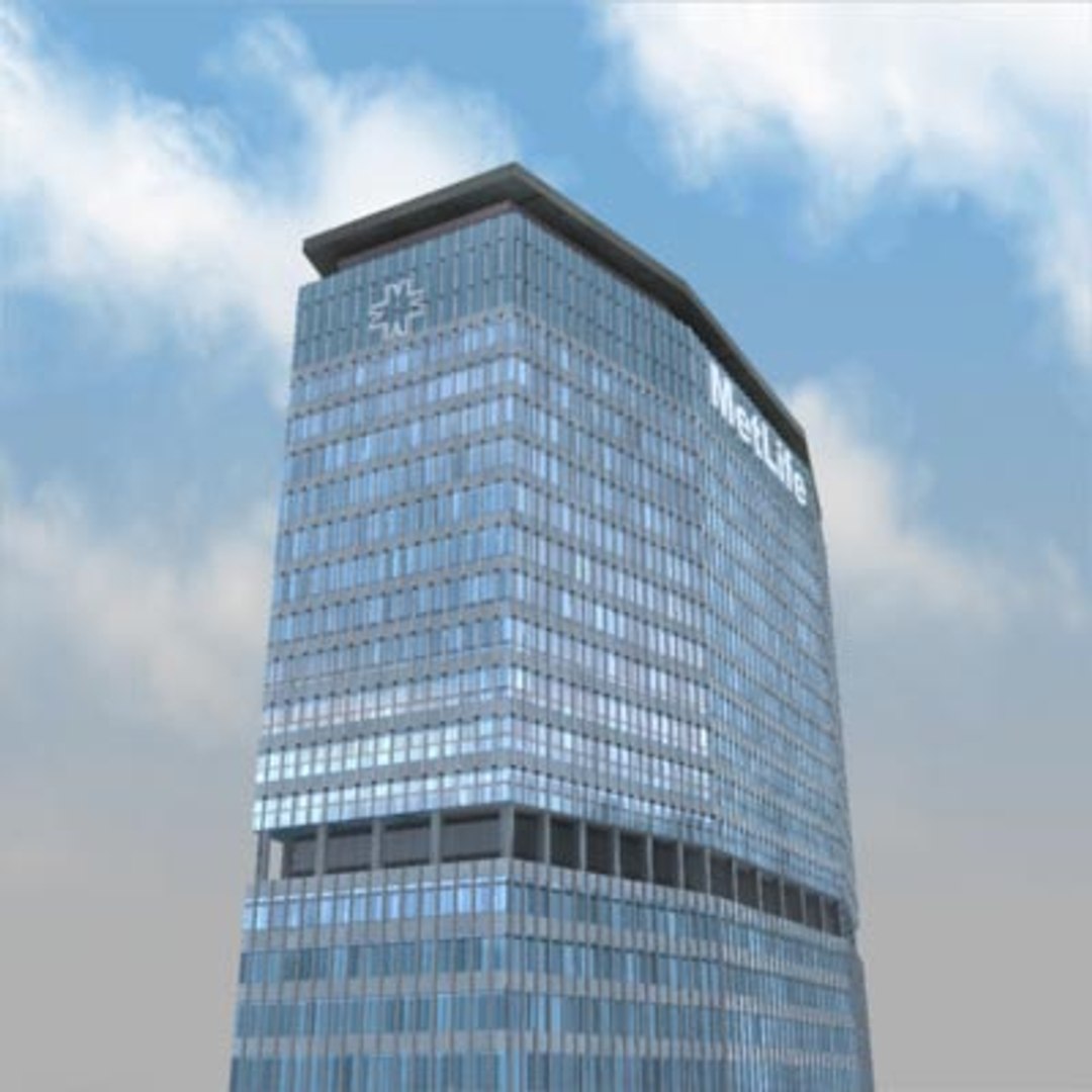 Metlife Building 3d Max