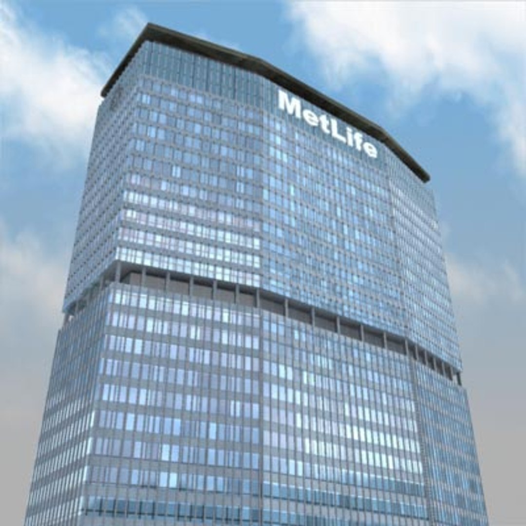 Metlife Building 3d Max