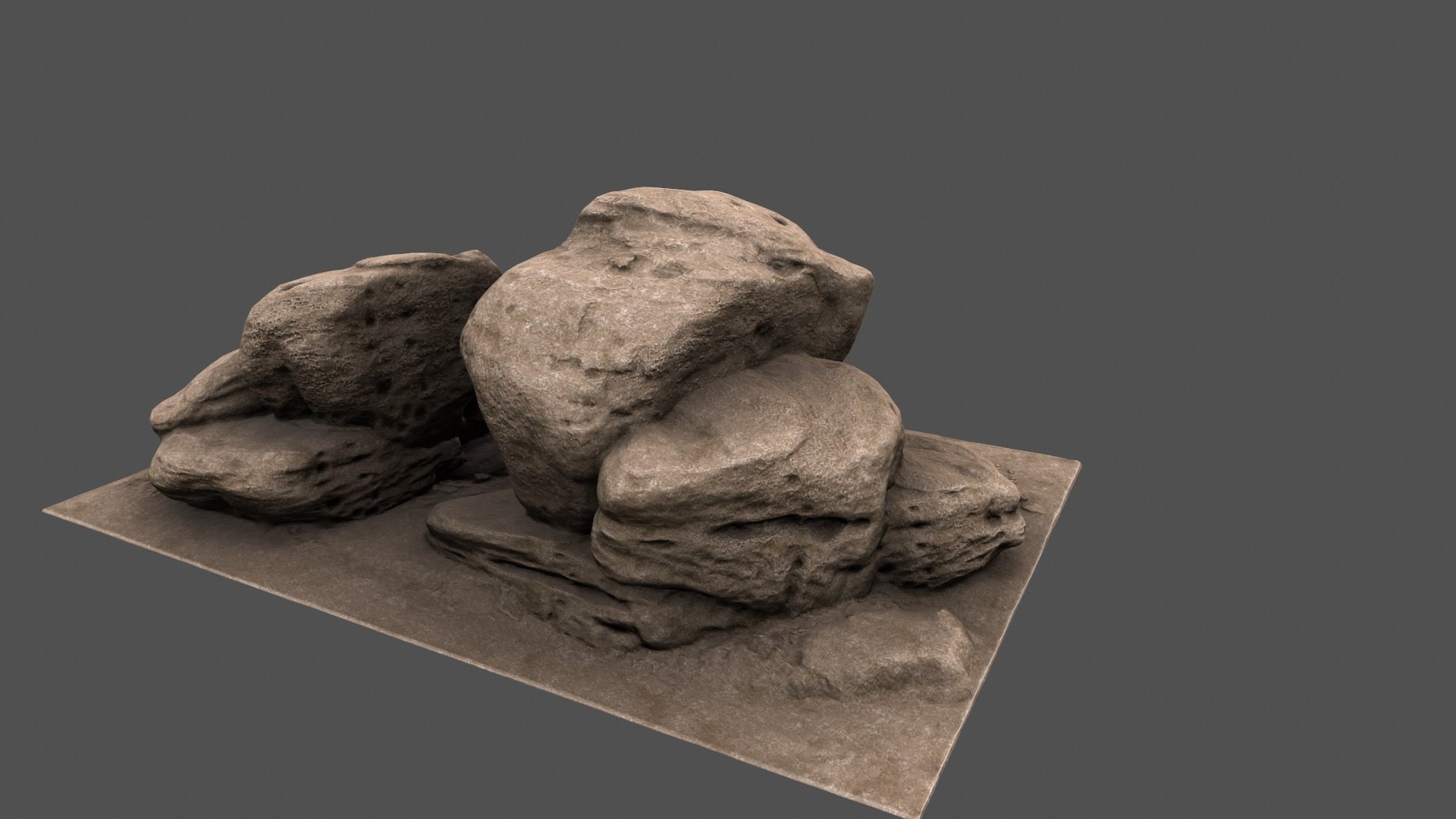 3D rock model - TurboSquid 1223947