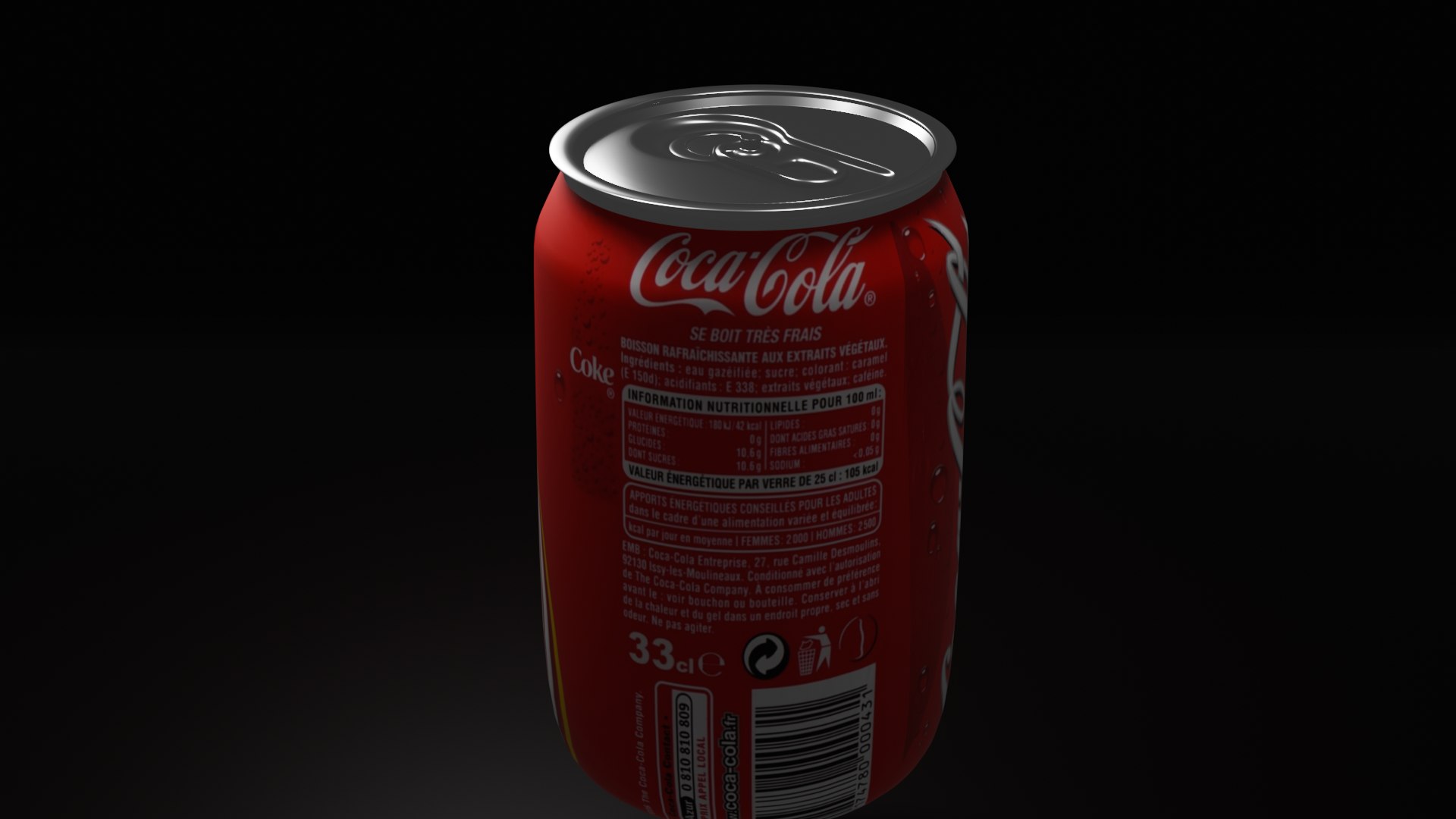 3D Can Model Of Coke Bottle Model - TurboSquid 2290274