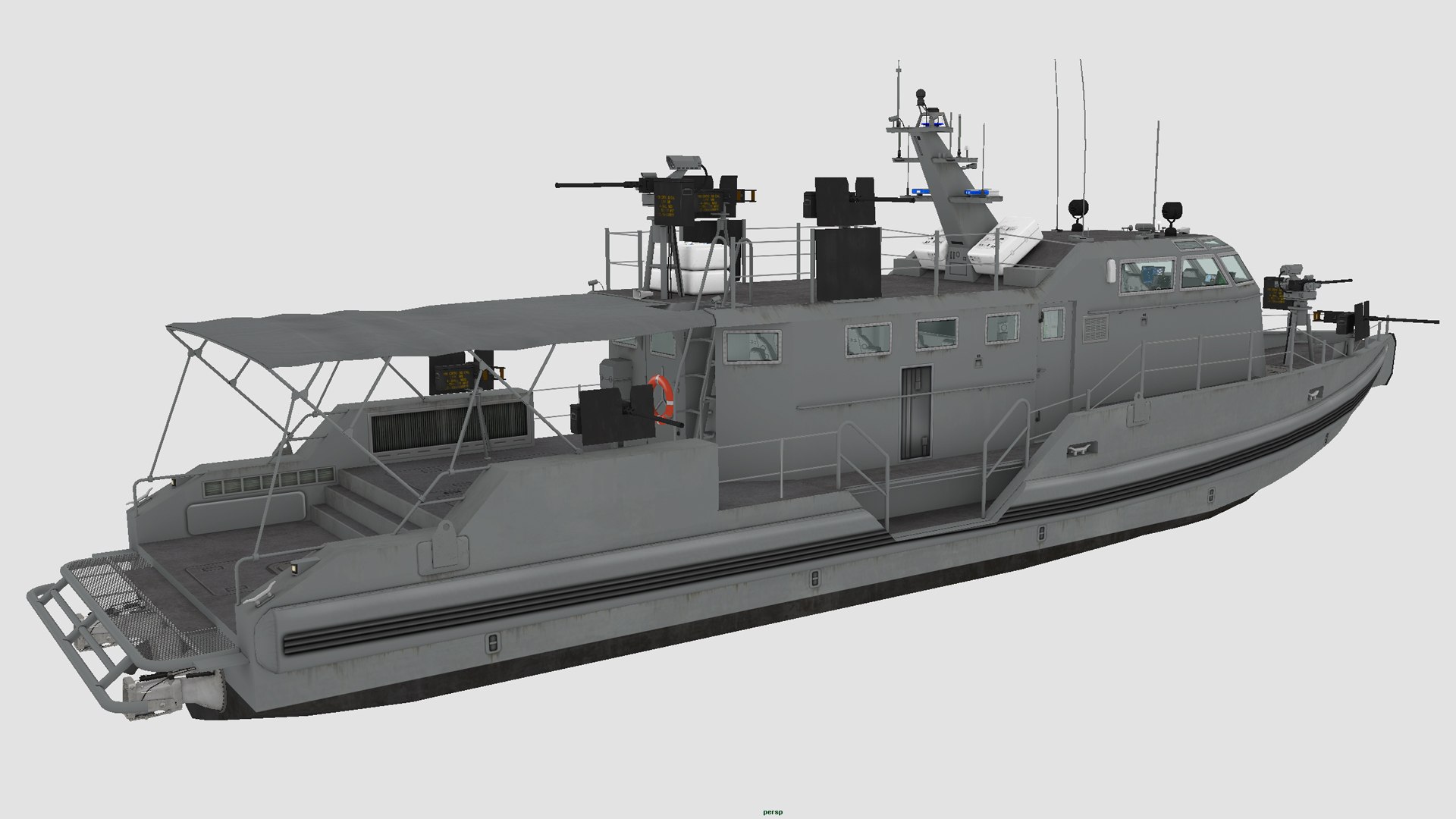 Mark VI Patrol Boat 3D - TurboSquid 1960019