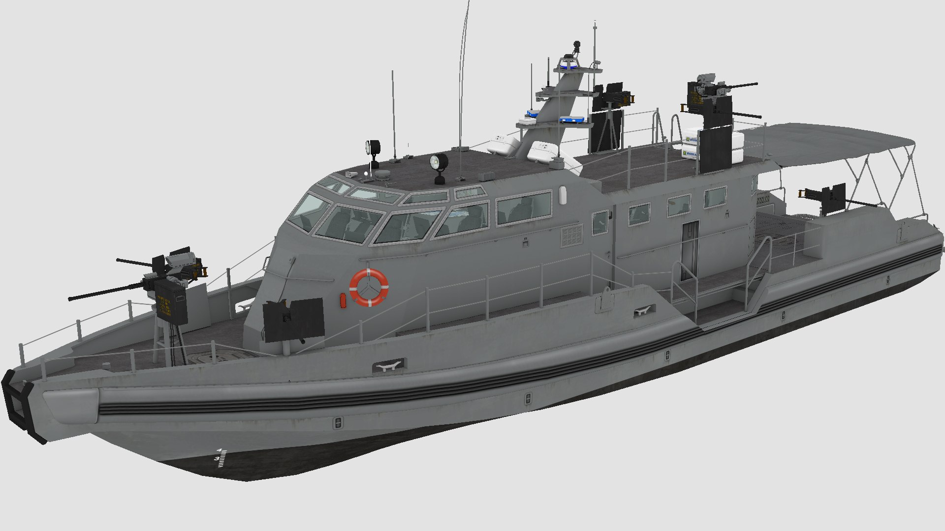 Mark VI Patrol Boat 3D - TurboSquid 1960019