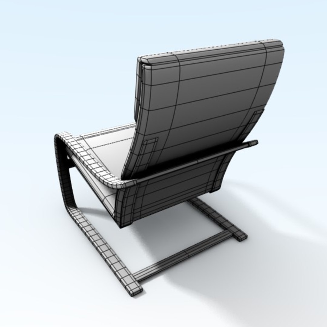 3d Model Relax Armchair