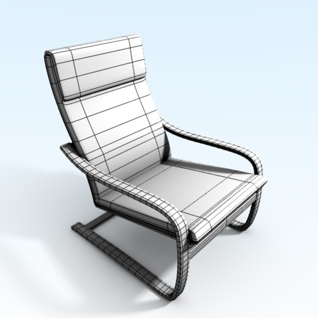 3d Model Relax Armchair