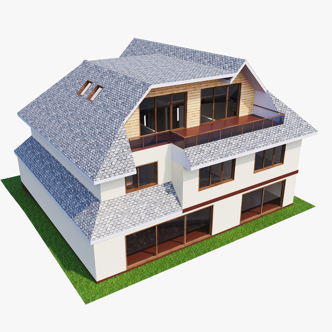 3D house family model - TurboSquid 1193222