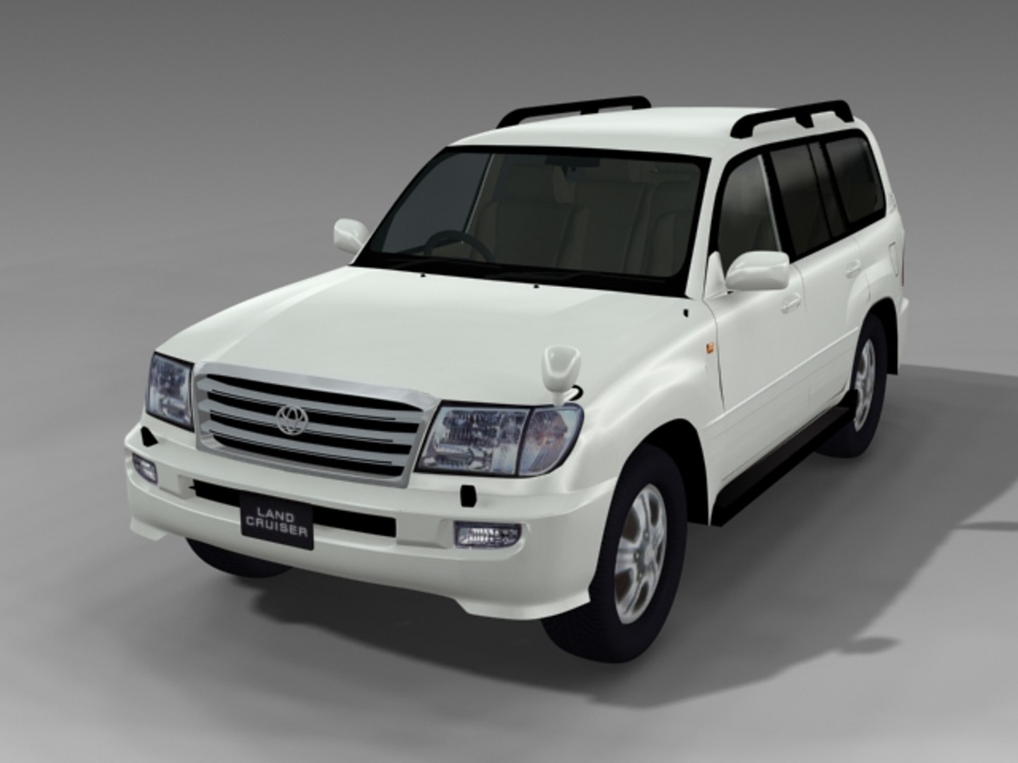 3d Toyota Land Cruiser 100 Model