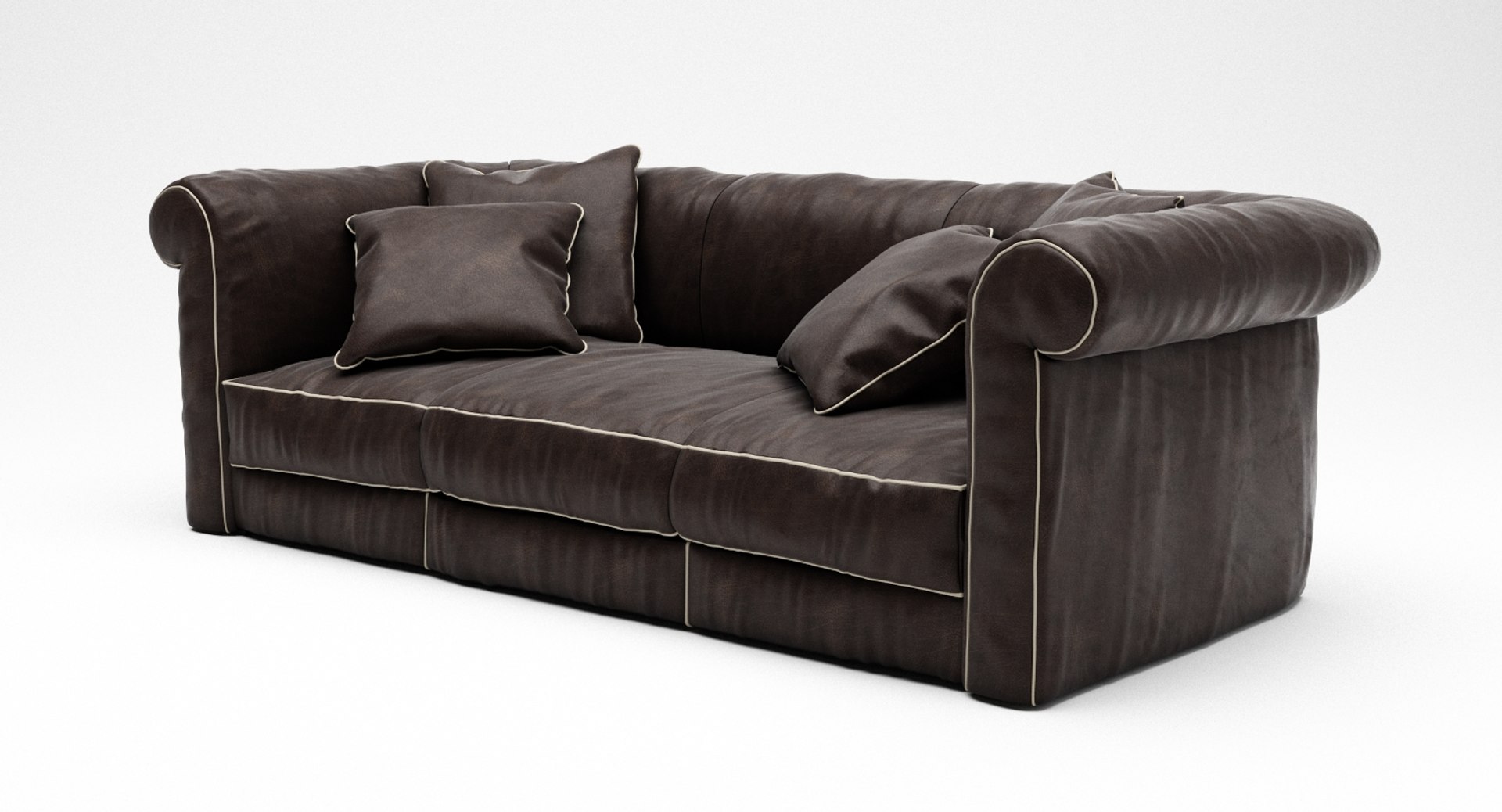 3D Baxter Alfred Soft Sofa - TurboSquid 1369951