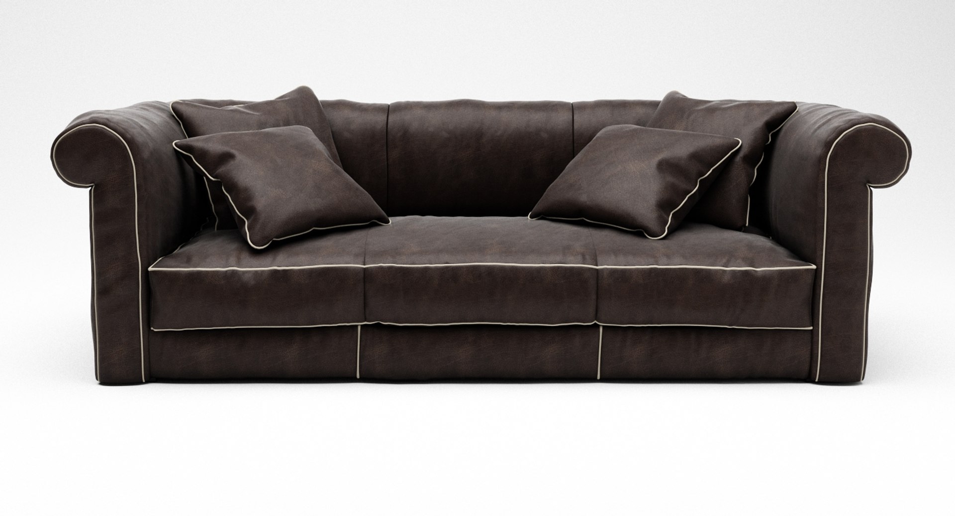 3D Baxter Alfred Soft Sofa - TurboSquid 1369951