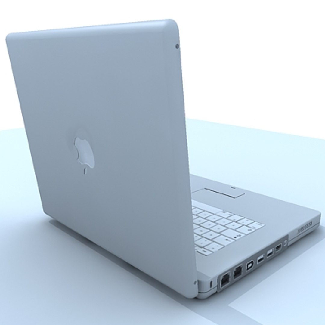 ibook laptop 3d 3ds