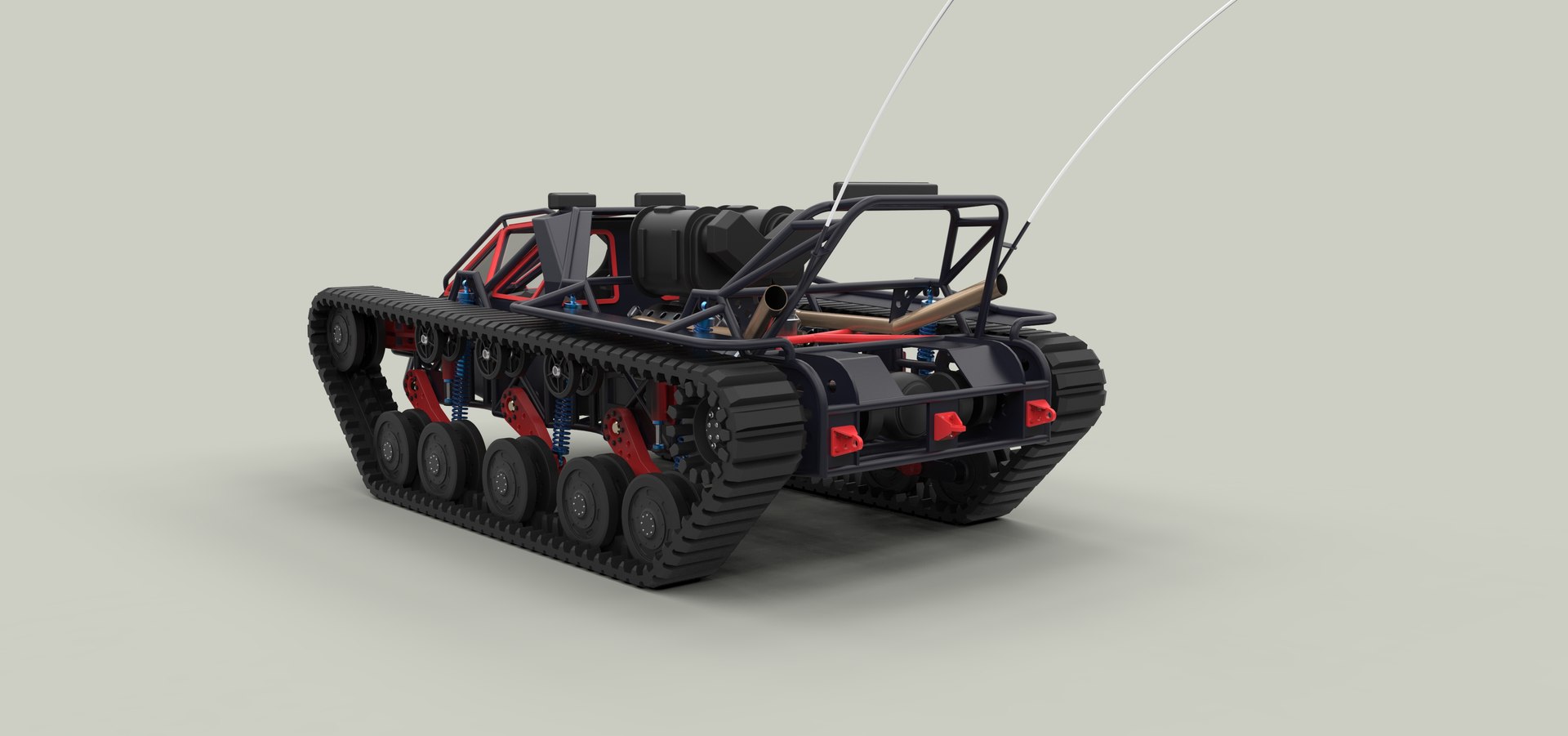 3D Vehicle Track Model - TurboSquid 1599925