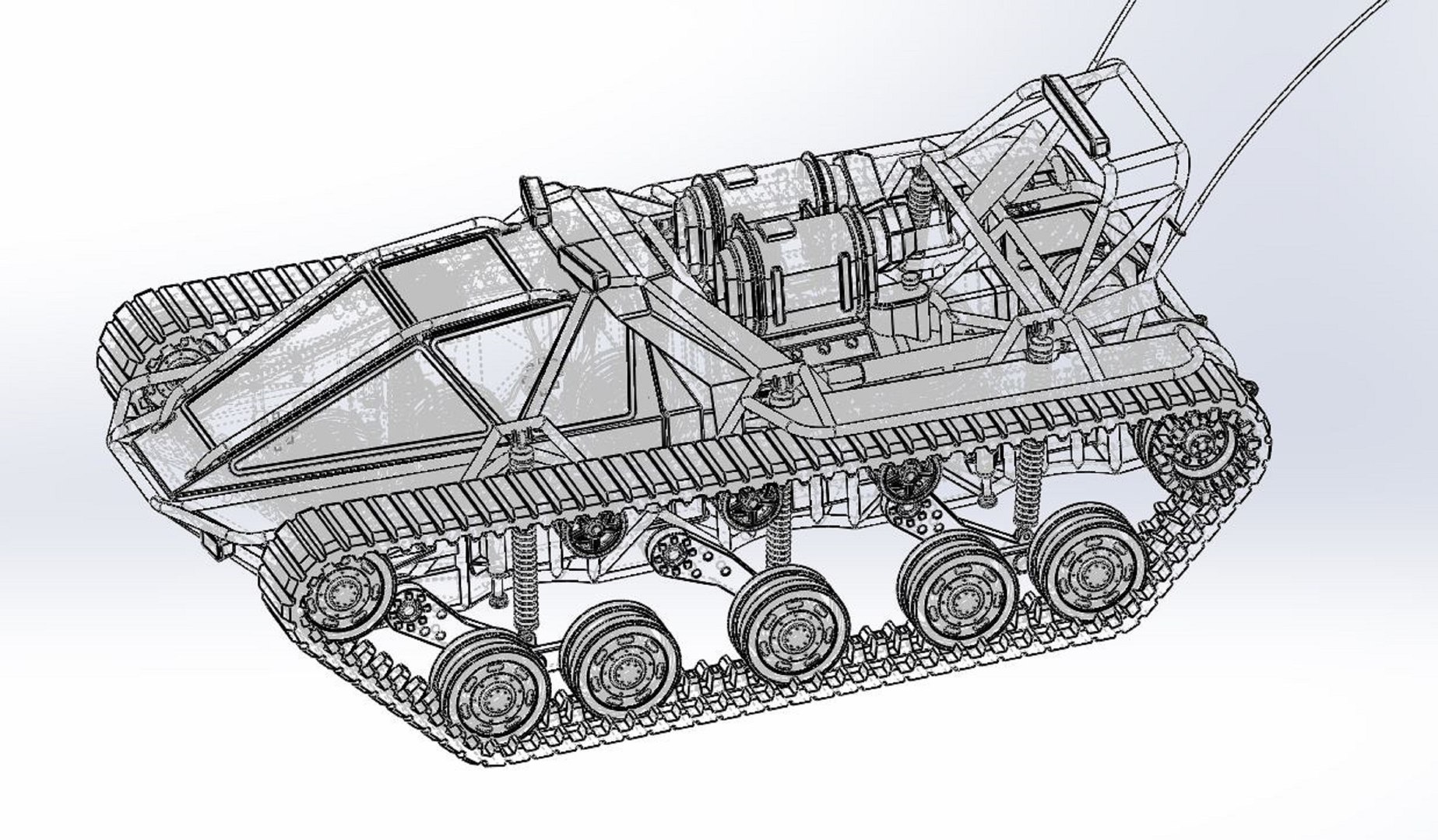 3D Vehicle Track Model - TurboSquid 1599925