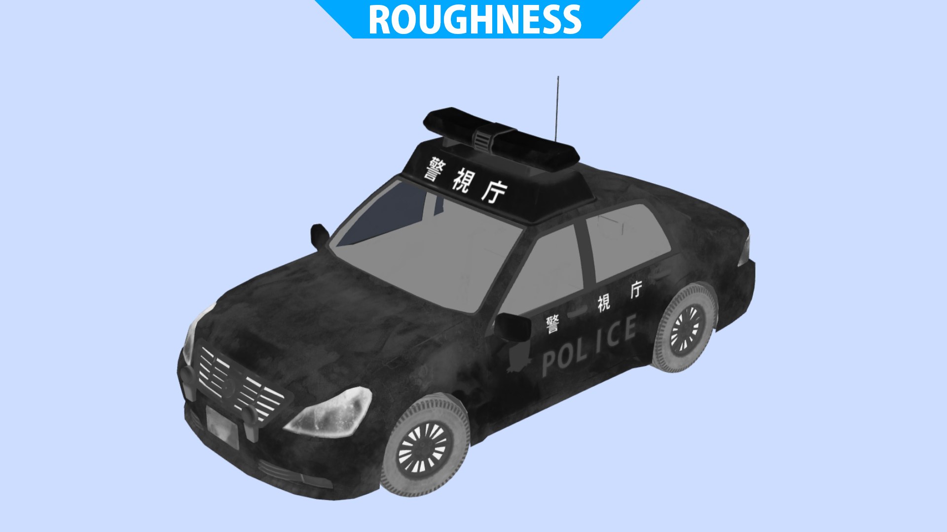3D Japanese Police Vehicle - TurboSquid 1533449
