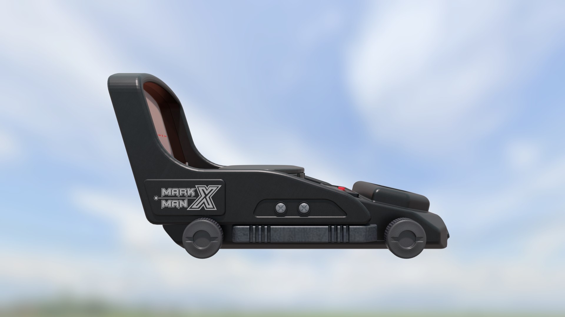 3D Model Red Dot Sight ELO-23 - TurboSquid 2215316