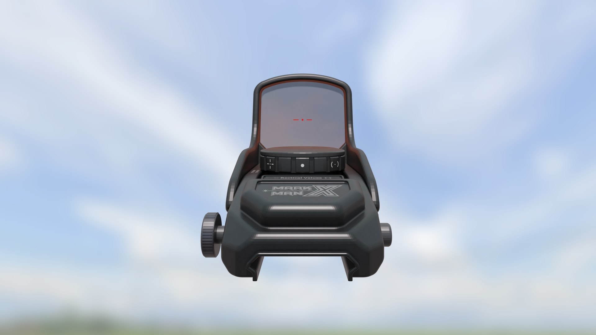 3D Model Red Dot Sight ELO-23 - TurboSquid 2215316