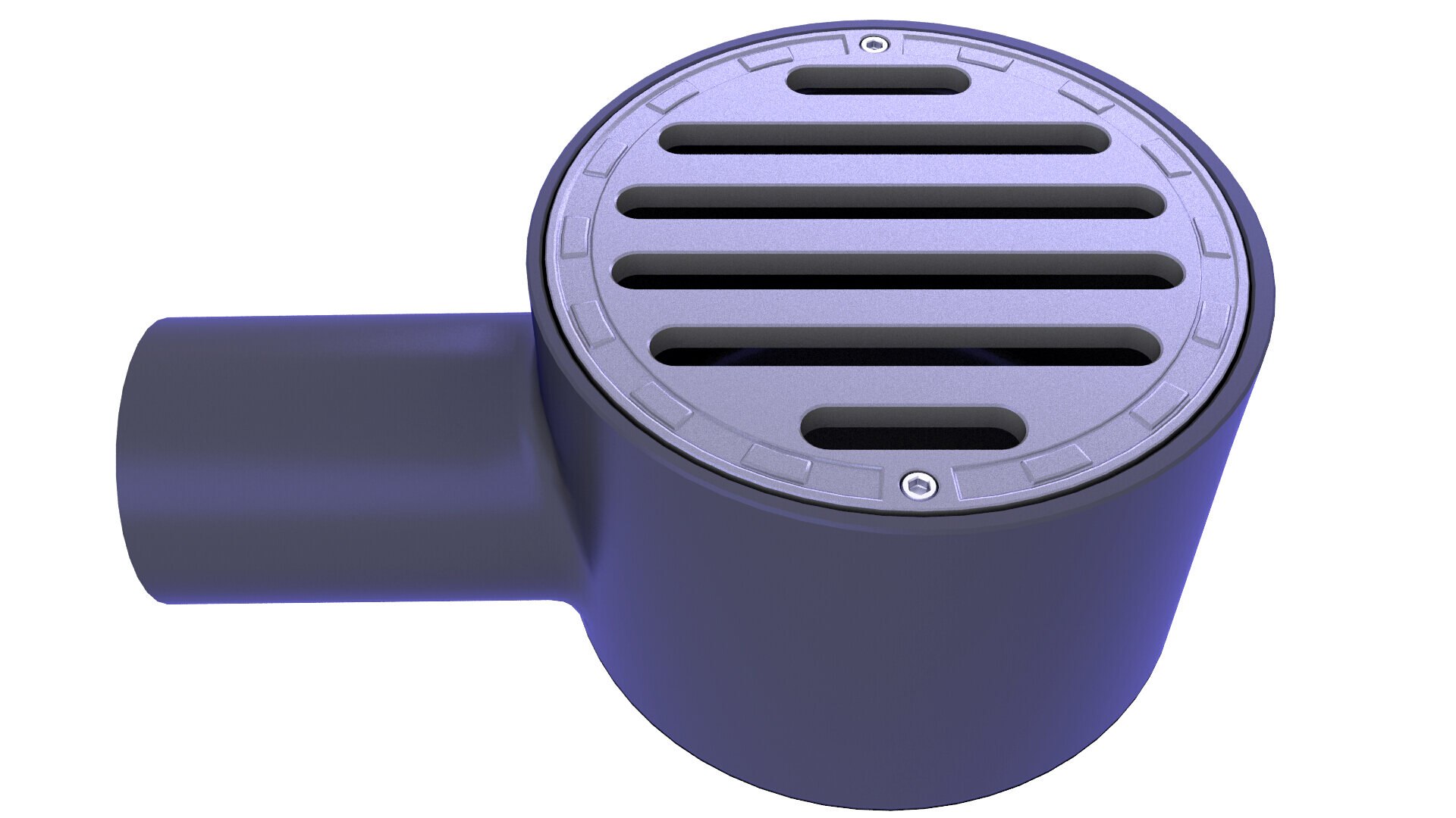 3D Metal Steel Drain Inlet 4 Model - TurboSquid 2096998