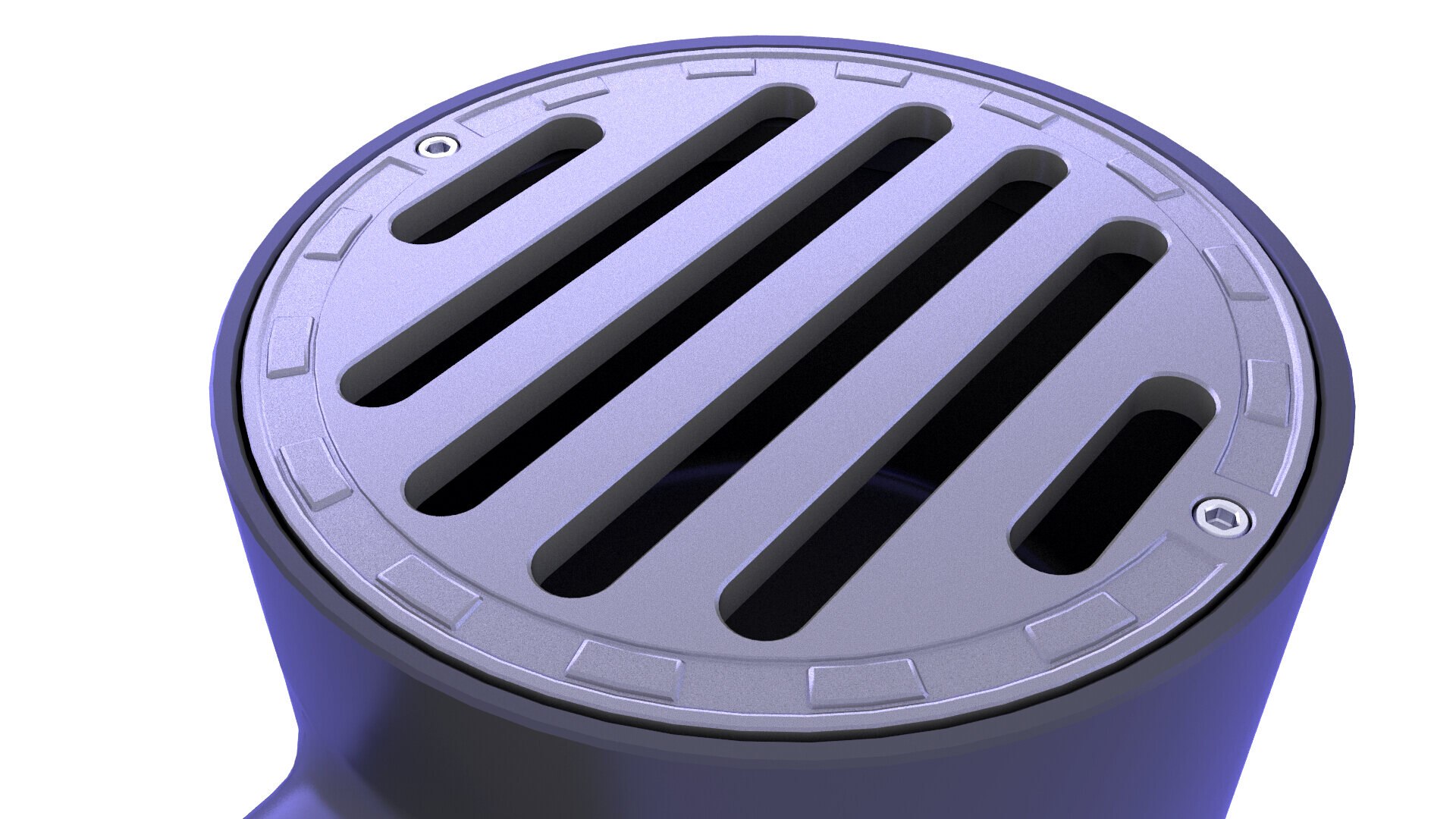 3D Metal Steel Drain Inlet 4 Model - TurboSquid 2096998