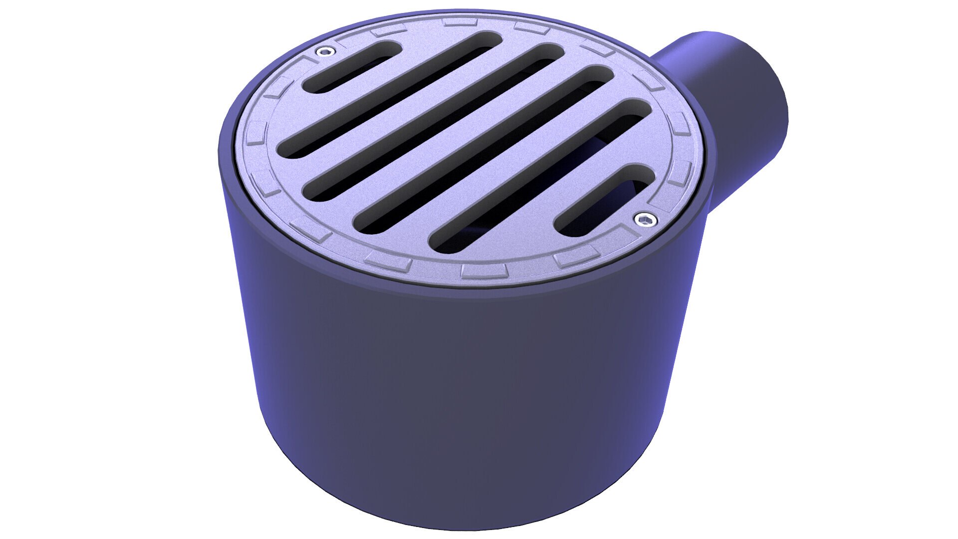 3D Metal Steel Drain Inlet 4 Model - TurboSquid 2096998