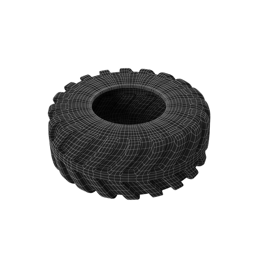 Tractor Tire 3D Model - TurboSquid 2486708