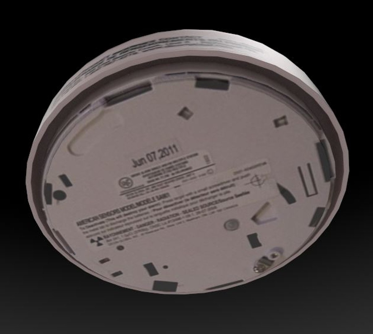 3D Smoke Detector - TurboSquid 1568172
