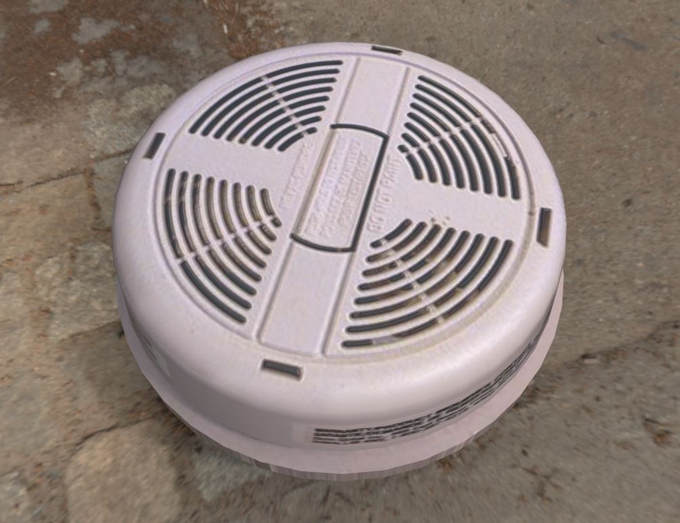 3D Smoke Detector - TurboSquid 1568172