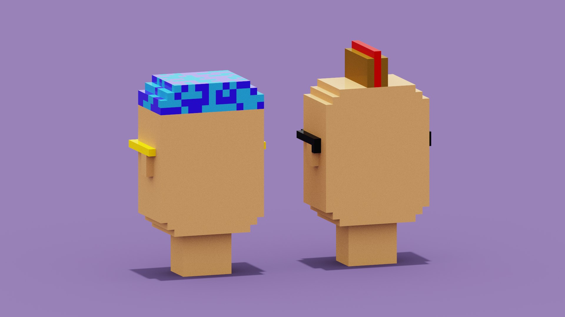 3D Voxel Punks Model - TurboSquid 1913931