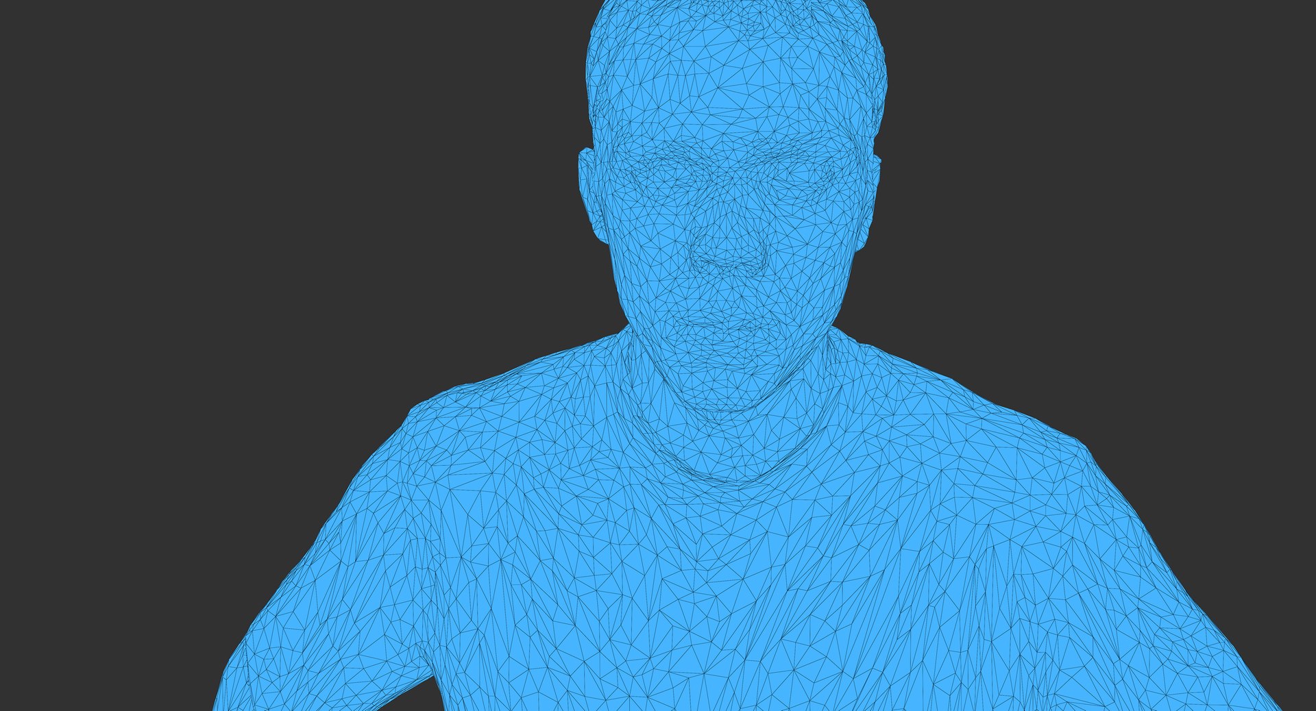 Sportsman Fullbody Scan 3d Max