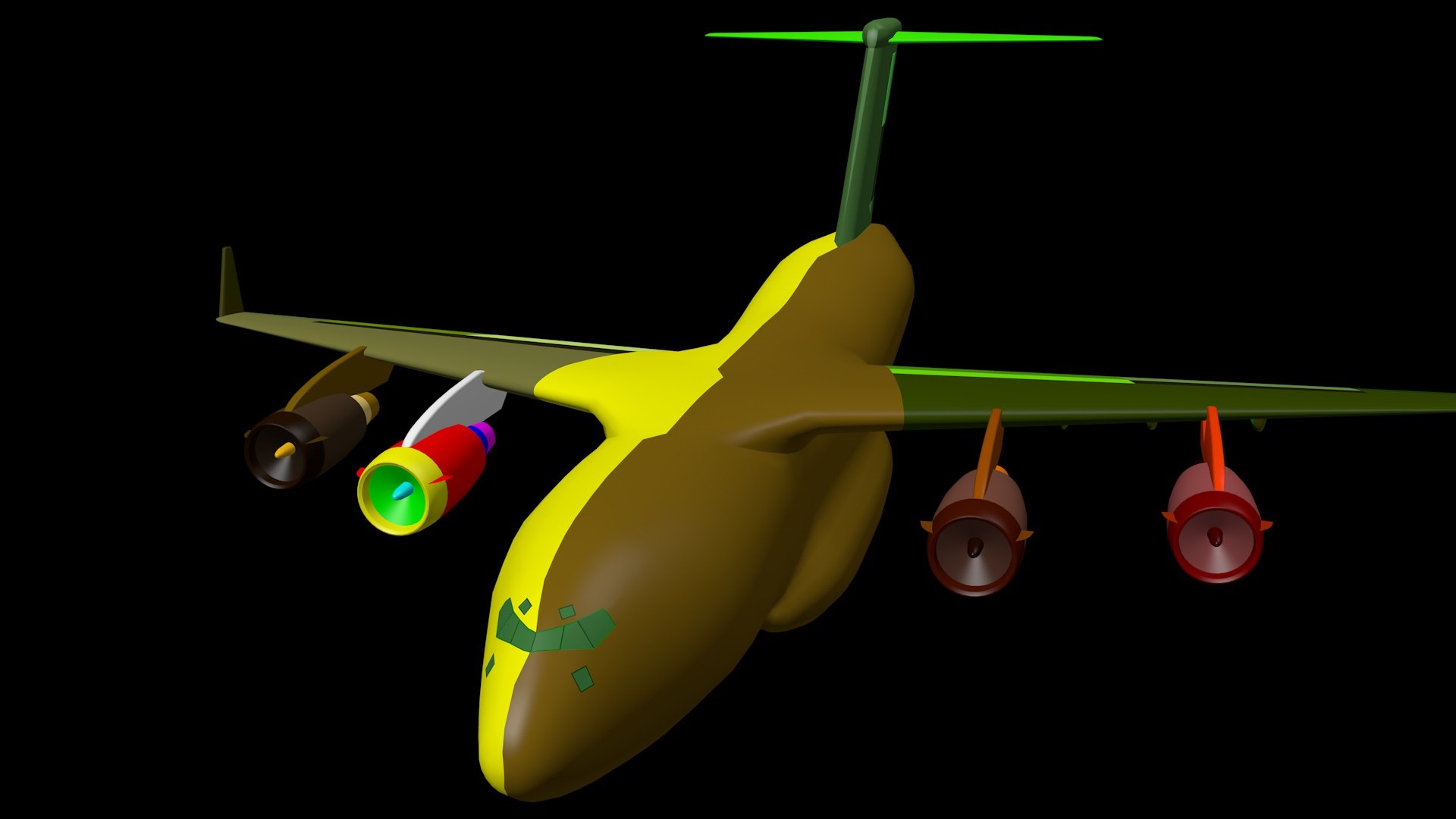3D C17 PLAN aircraft model - TurboSquid 2085412