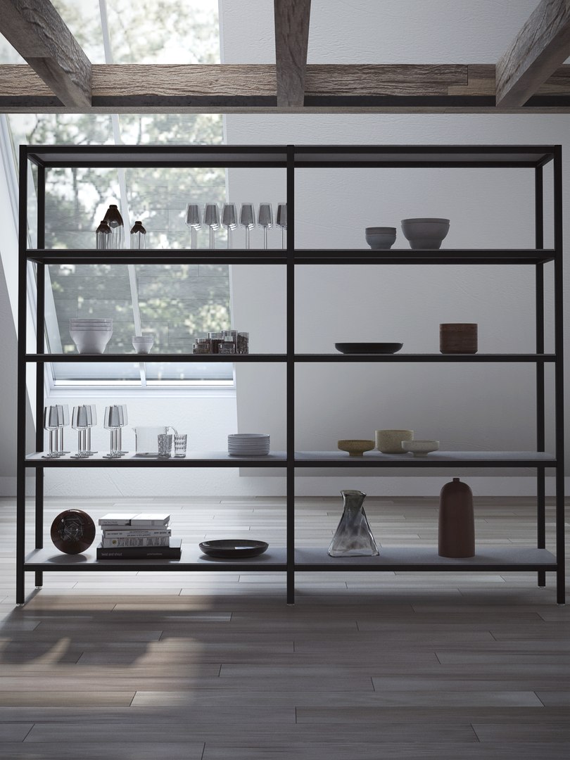 Vipp Rack Modular Model - TurboSquid 1366252