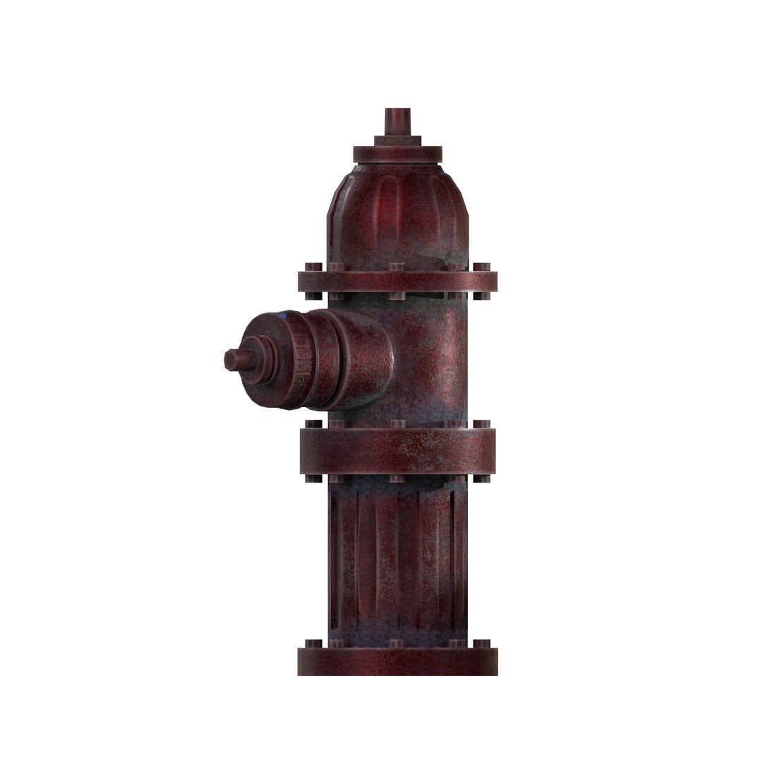 Fire Hydrant Multicolor Model - TurboSquid 1973152