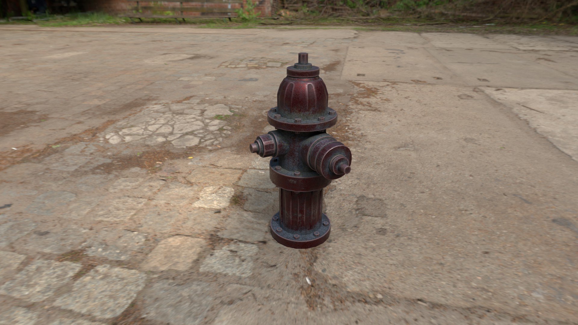 Fire Hydrant Multicolor Model - TurboSquid 1973152