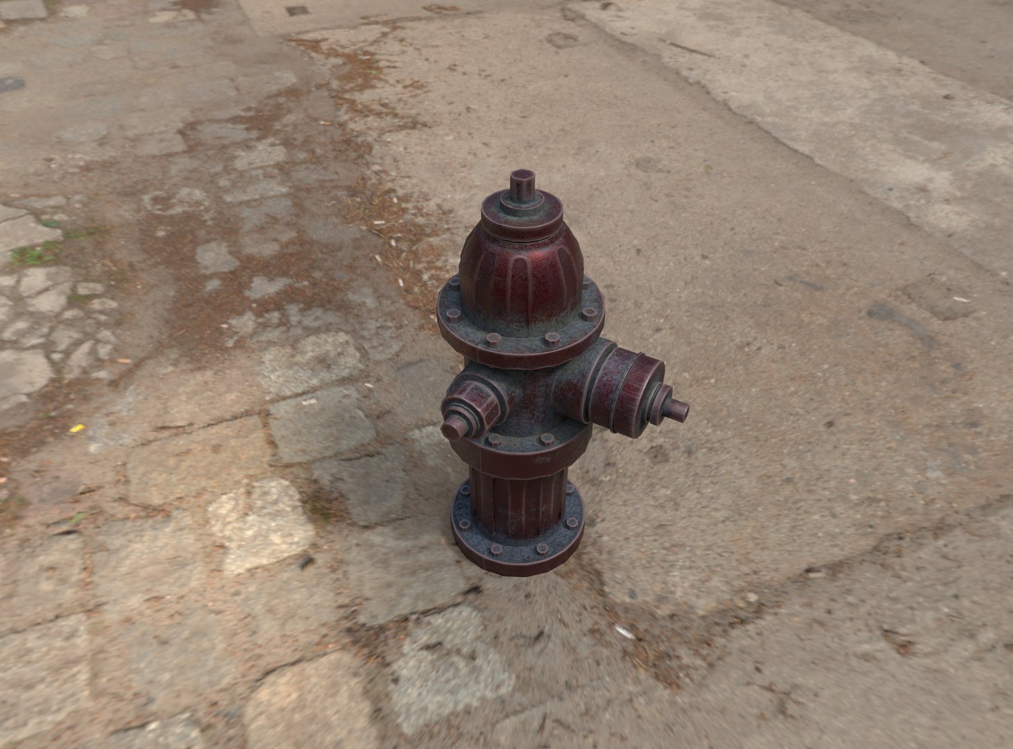Fire Hydrant Multicolor Model - TurboSquid 1973152