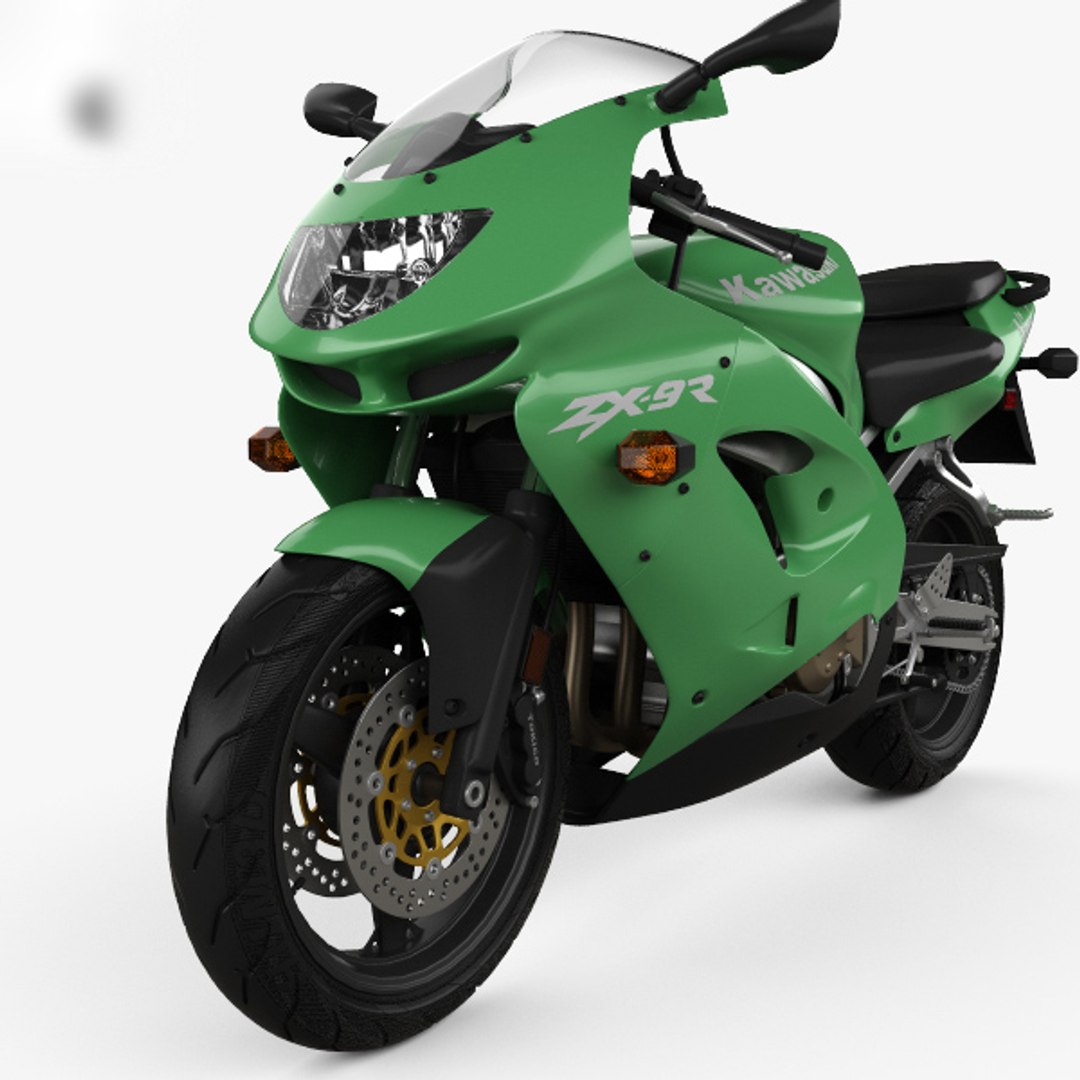 3D Kawasaki Ninja Zx-9r Model - TurboSquid 1373529