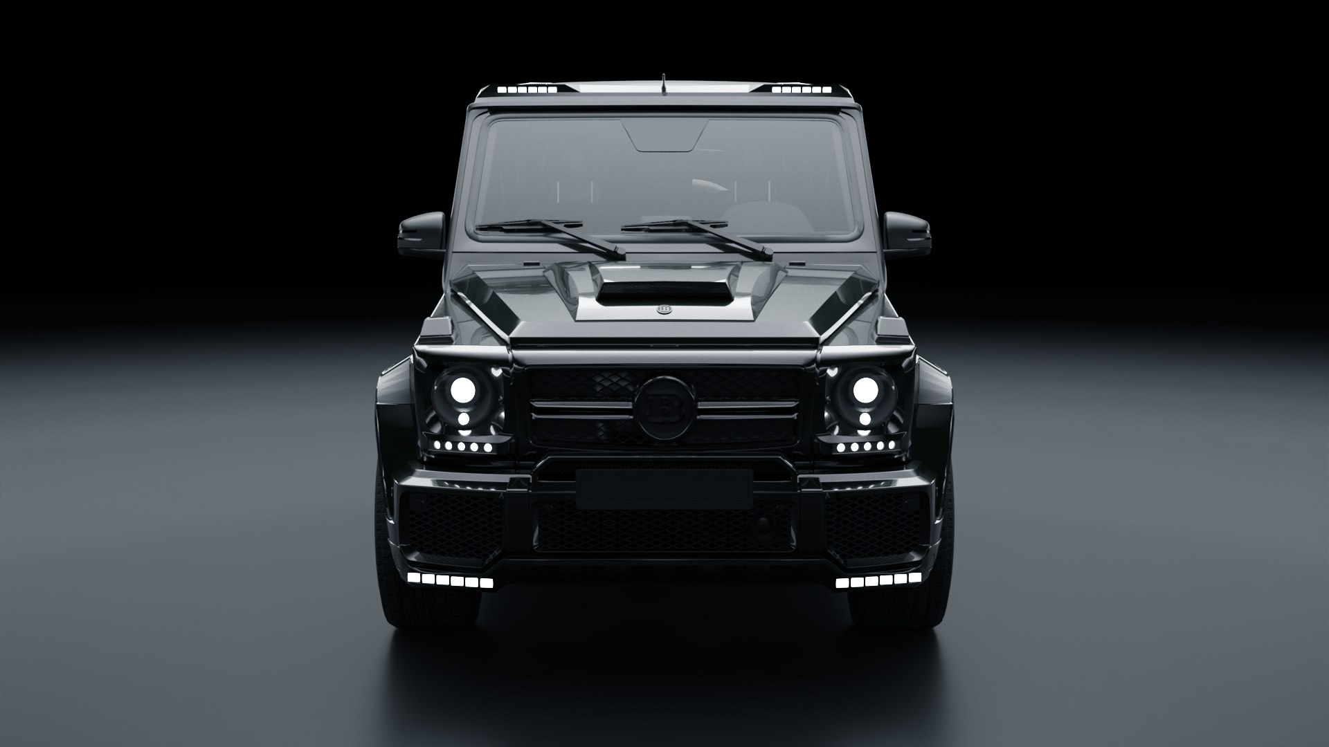 Mercedes G55 Brabus 3D - TurboSquid 2065475