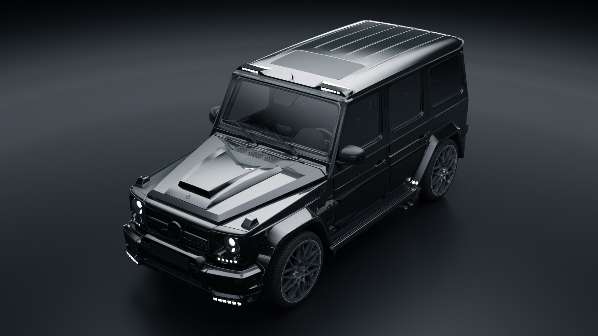 Mercedes G55 Brabus 3D - TurboSquid 2065475