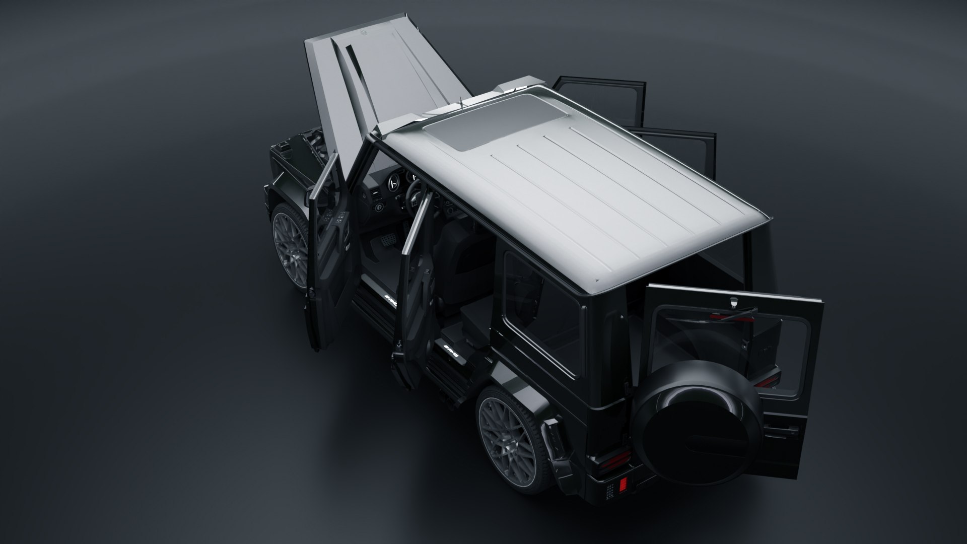 Mercedes G55 Brabus 3D - TurboSquid 2065475