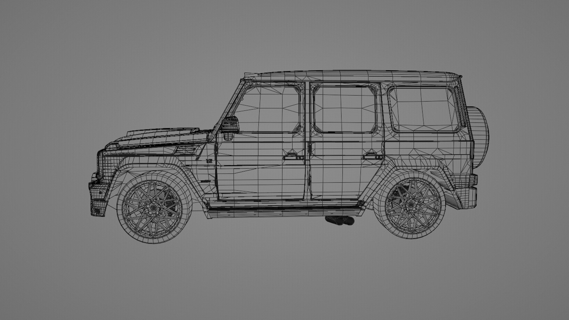 Mercedes G55 Brabus 3D - TurboSquid 2065475