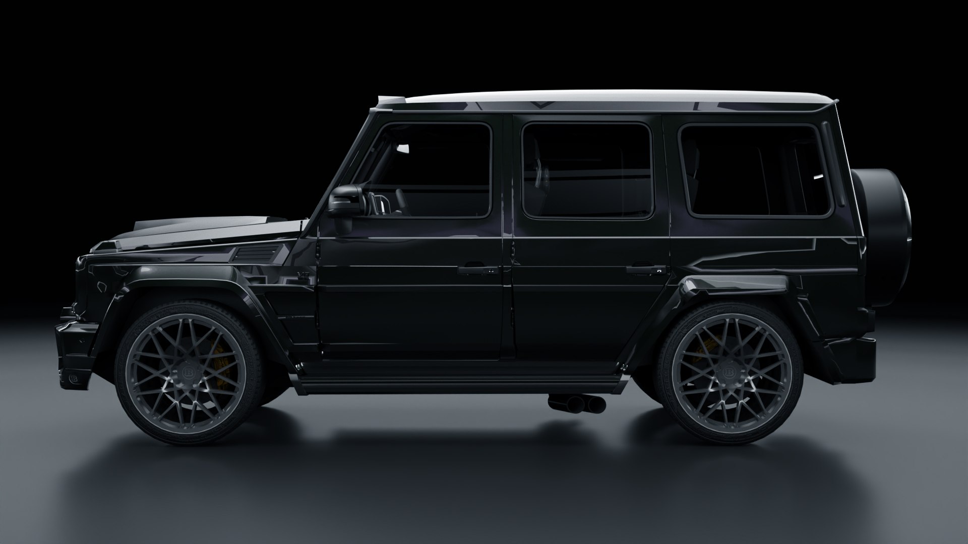 Mercedes G55 Brabus 3D - TurboSquid 2065475