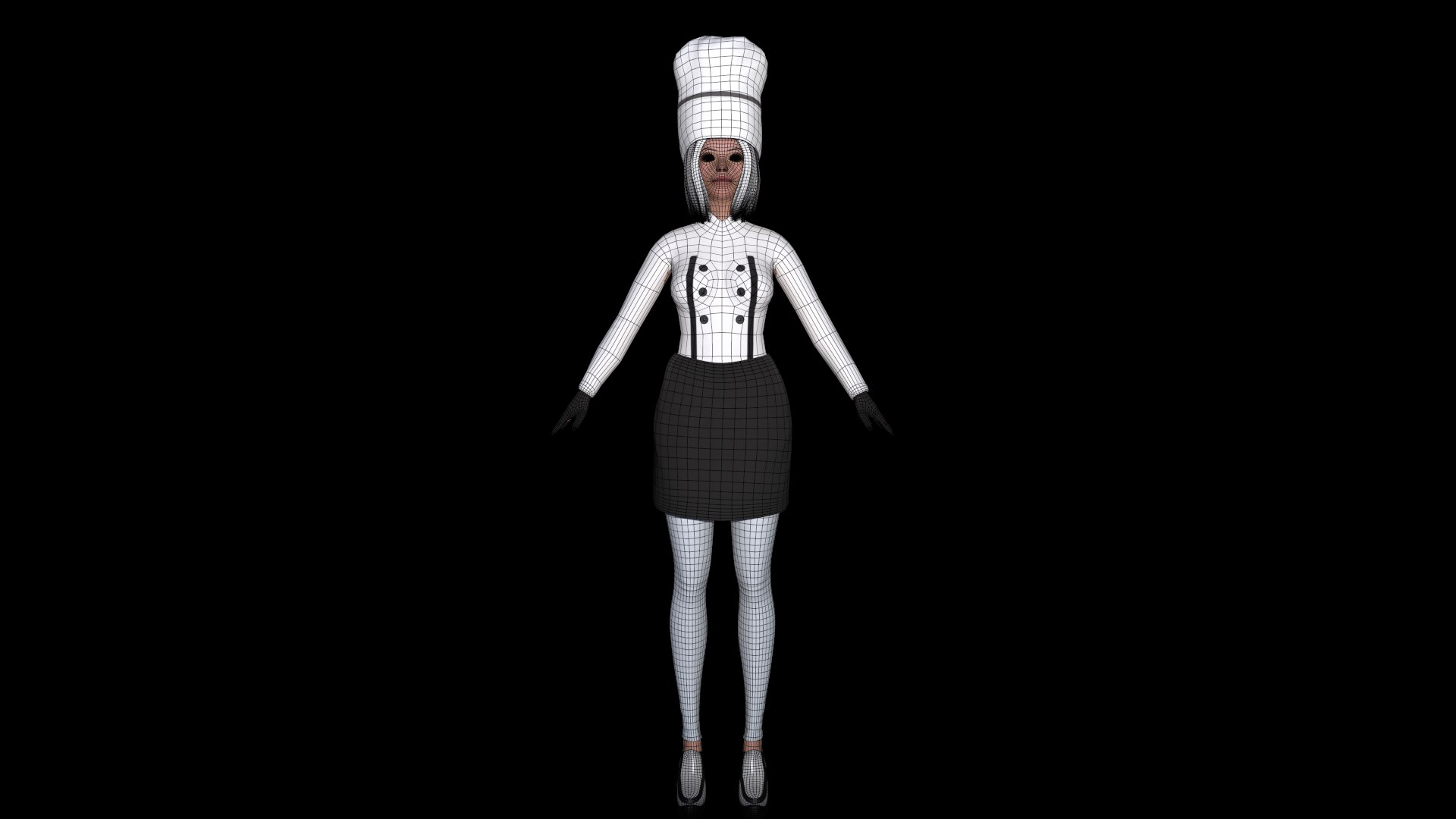 Cook model - TurboSquid 1804357