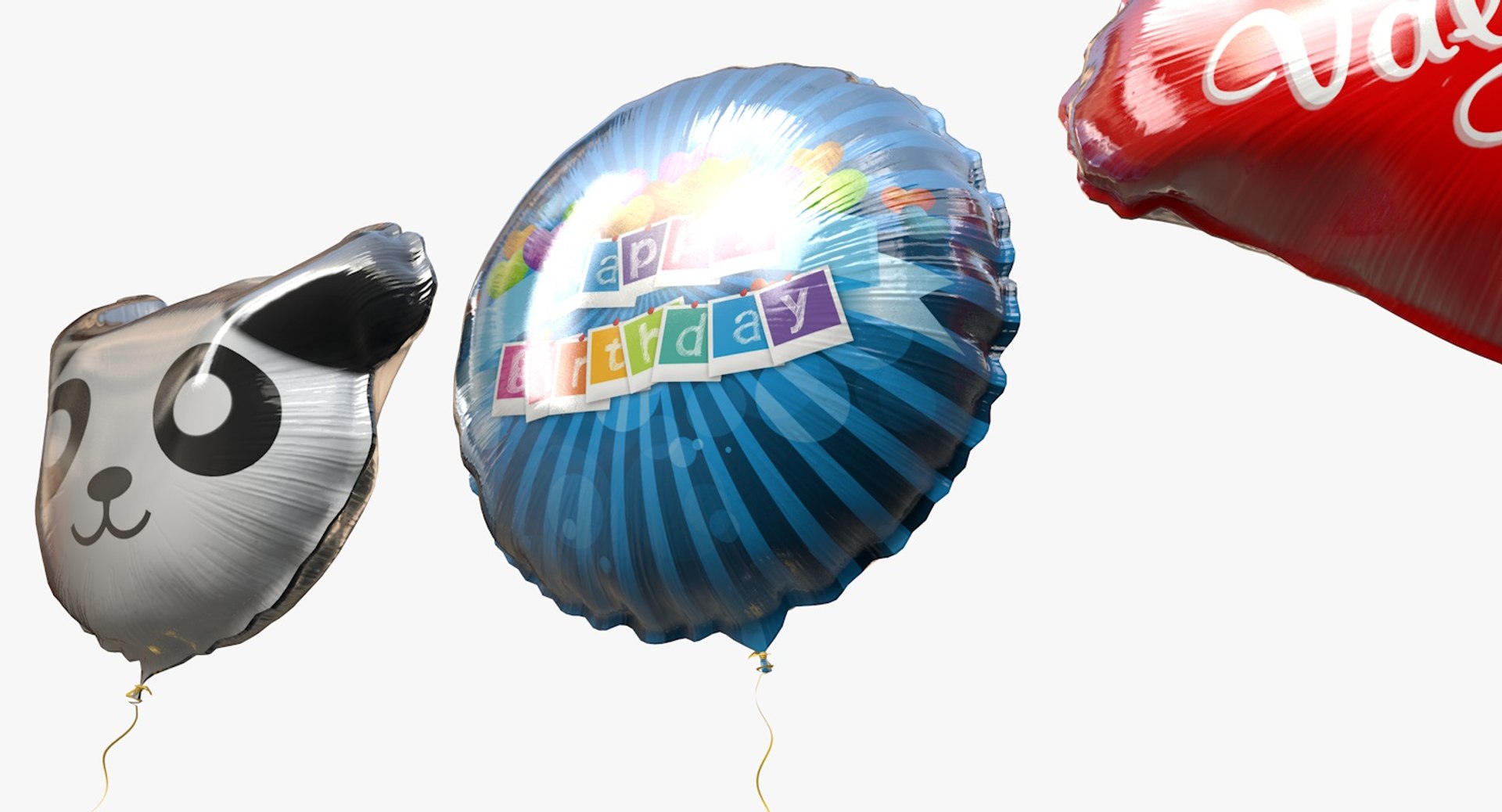 Balloons Model - TurboSquid 1210745