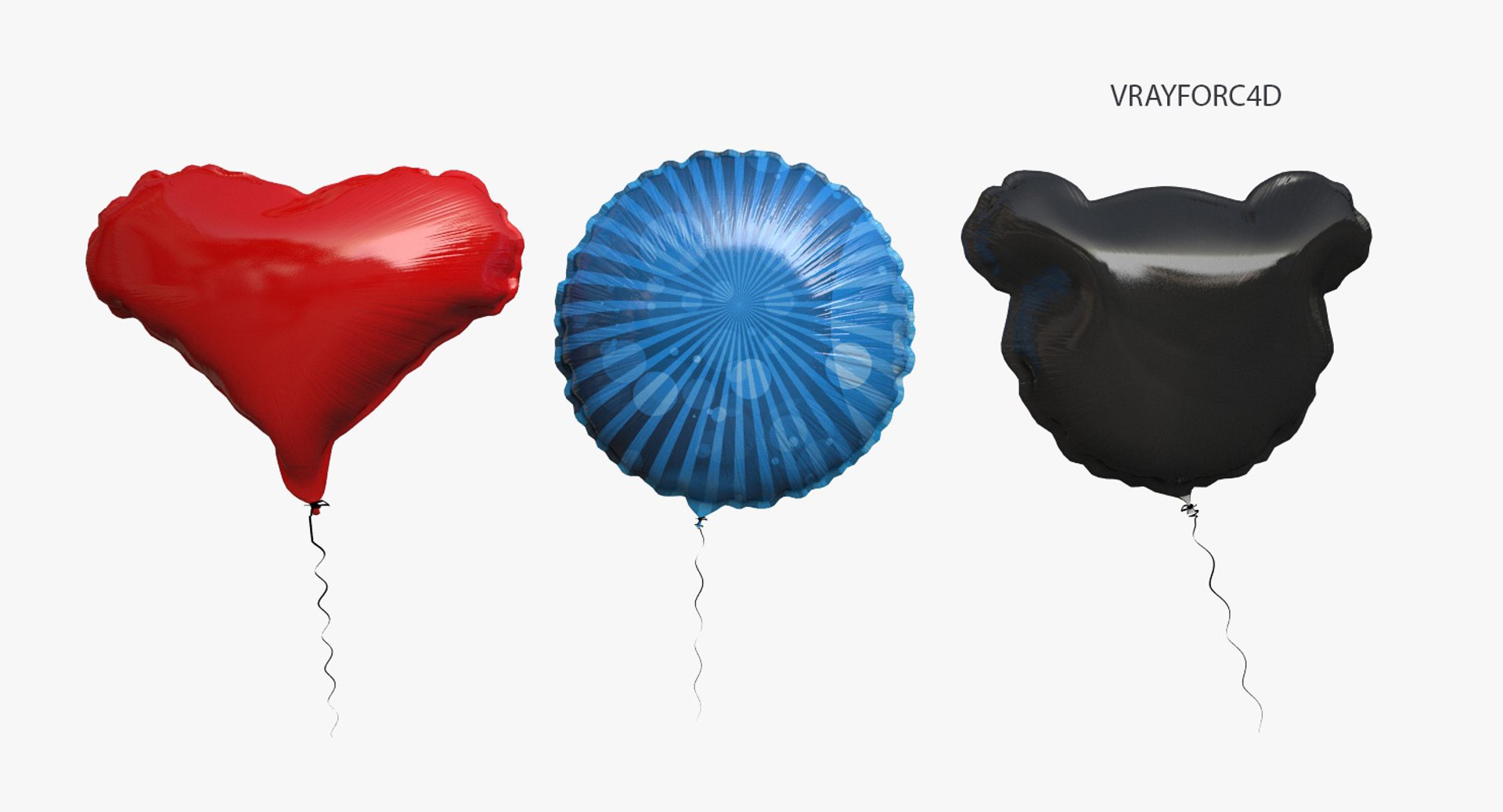 Balloons Model - TurboSquid 1210745