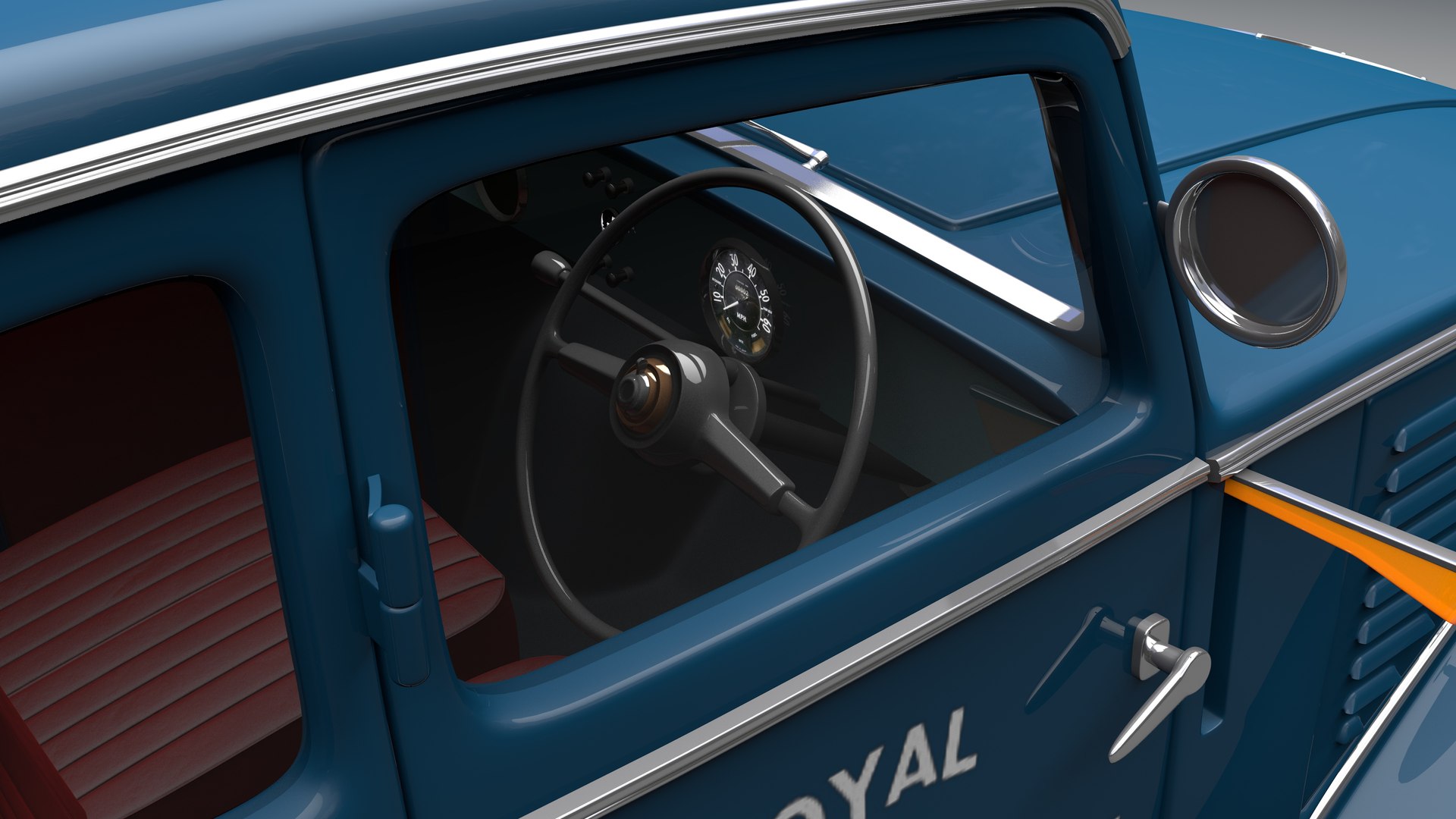 Morris Minor 15cwt 1935 3D Model - TurboSquid 2011970