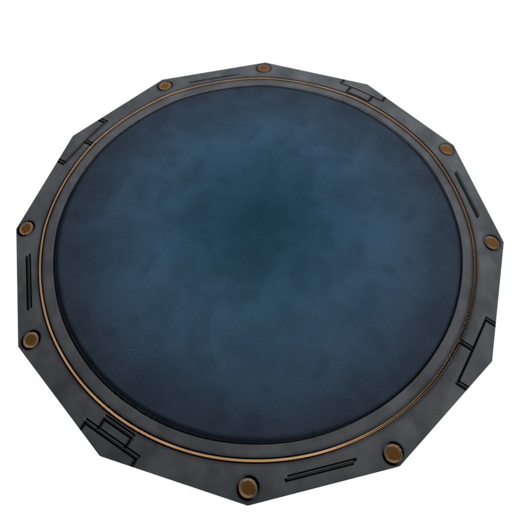 Teleporter Pad 3d Obj